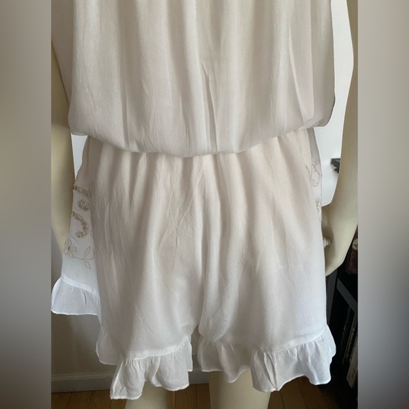 Surf Gypsy | Pants & Jumpsuits | Surf Gypsy Short Jumpsuit White Size L ...